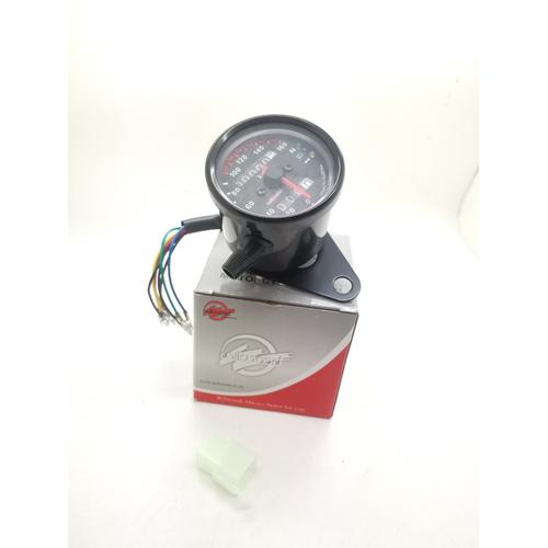 Jual Kilometer Speedometer Universal Bulat Retro Custom - Jakarta Barat ...