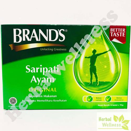 Jual BRANDS Saripati Ayam Original ISI 6 Brands ESSENCE OF CHICKEN ...