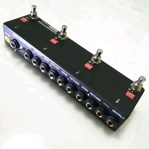 Jual Super Switcher 4 Channel untuk switching sistem efek gitar & bass - Jakarta Selatan ...