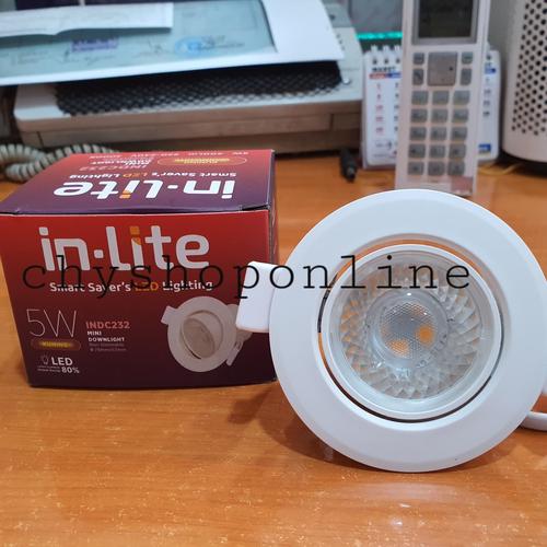 Jual lampu spot inlite indc 232 5 watt, lampu sorot lukisan, led ...