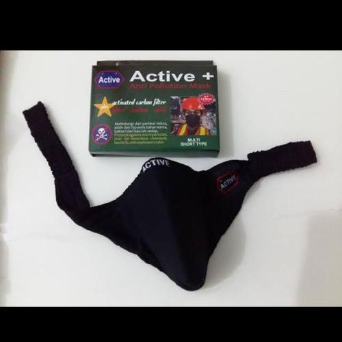 Jual masker active anti pollution mask carbon active safety mask ...