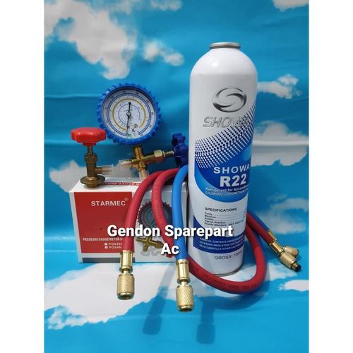 Jual Termurah Paket isi freon sendiri untuk AC split Showa R22 500 psi - Jakarta Utara - Gendon ...