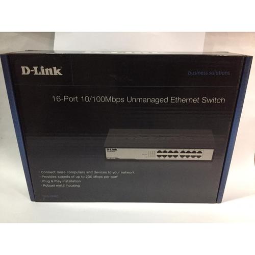 Jual SWITCH HUB D-LINK 16P BESI 10/100 DES-1016D/C - Jakarta Selatan ...