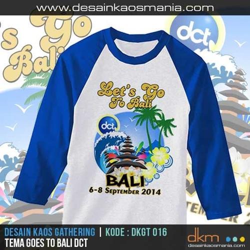 Jual KAOS GATHERING TEMA GOES TO BALI DCT - M - Kota Bekasi - CETAK KAOS MANIA | Tokopedia