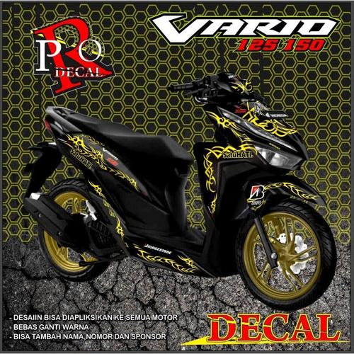 Jual decal vario 150 hitam.decal vario 150 minimalis.decal vario - Kab ...