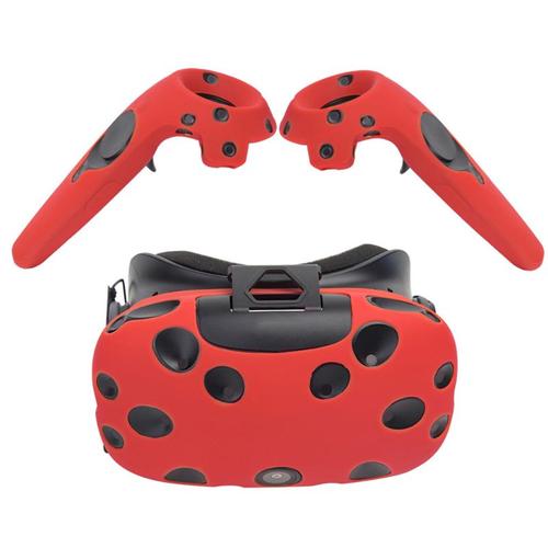 Jual for HTC Vive VR Headset Silicone Case Controller Handle Case for ...