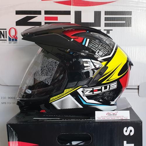 Jual ZEUS ZS 613C BLK AJ 11 RED - Helm aja, M - Jakarta Utara ...