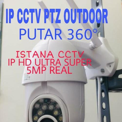 Jual IP CAMERA CCTV PTZ 5MP IP HD ULTRA SUPER REAL IP CCTV IP CAM 360 ...