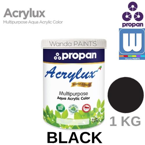 Jual PROPAN ACRYLUX Black TT Gloss Kilat 9406 (1 kg) - Jakarta Barat - Wanda PAINTS | Tokopedia