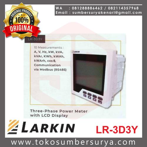 Jual LR-3D3Y / LR3D3Y Three phase power meter with LCD Display LARKIN - Jakarta Pusat - SUMBER ...