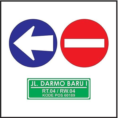 Jual Rambu Petunjuk Arah, Perboden dan Nama Jalan - Kota Tangerang ...