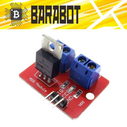 Jual Mosfet IRF520 0 - 24v 5A Motor Solenoid LED Driver Module - Kab ...