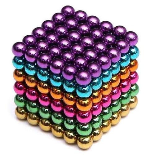 Jual Mainan Magnetik Buckyballs Magnetic Ball / Bola Magnet multi color ...