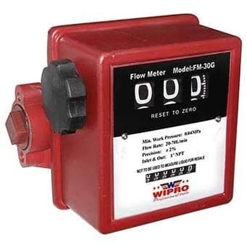 Jual Flow meter 3 digit Wipro drat 1" inch - Meteran Solar 3 digit ...