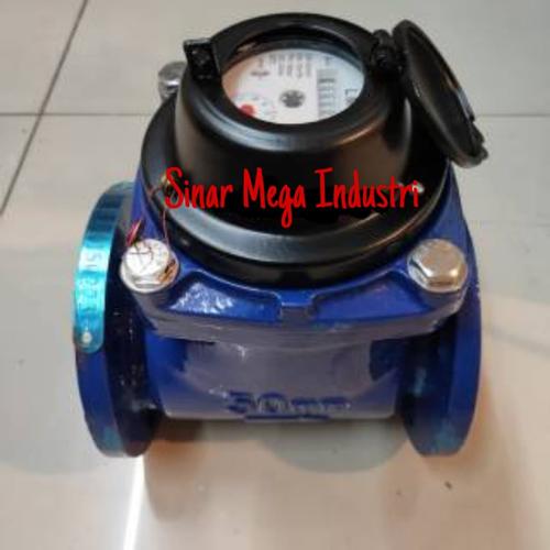 Jual METERAN AIR 2 INCH DN 50 / FLOW METER MODEL FLANGE / WATER METER ...
