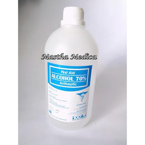 Jual Alcohol 1 Liter Antiseptic Alkohol 70% 1Liter - Jakarta Timur ...