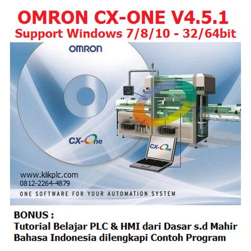 Jual PLC Software Omron| CX-ONE V4.3 Full - Kab. Bandung - RORO DESIGN ...