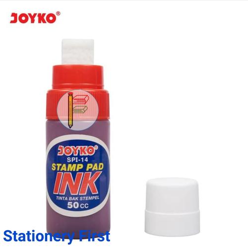 Jual Tinta Refill Bak Stempel Joyko 50cc Merah Red Stamp Pad Ink SPI-14 ...