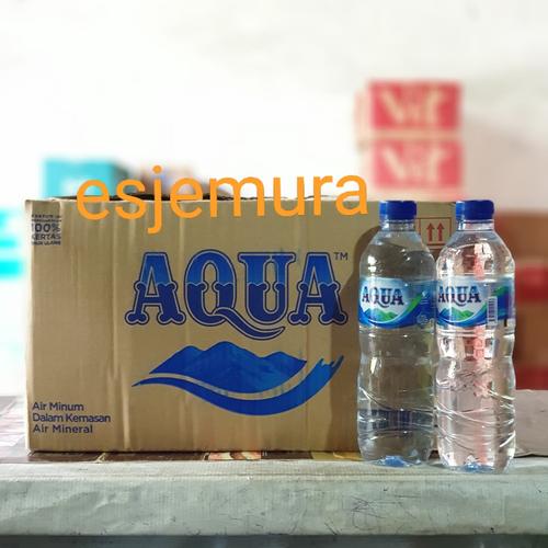 Jual Aqua Botol 600ml / Air Mineral - Jakarta Utara - esjemura | Tokopedia