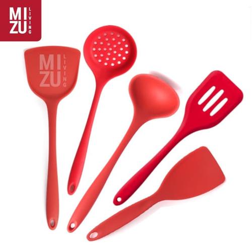 Jual FULSILI Silicone Spatula Kitchen Set Sutil Silikon Anti-Lengket ...