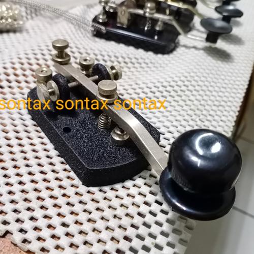 Jual usa metal logam besi morse key keyer qrp kunci ketukan original ...