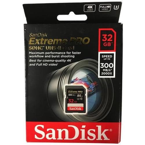 Jual SANDISK Extreme Pro SDHC UHS-II 32GB (300mbps/ 2000X) - Jakarta ...