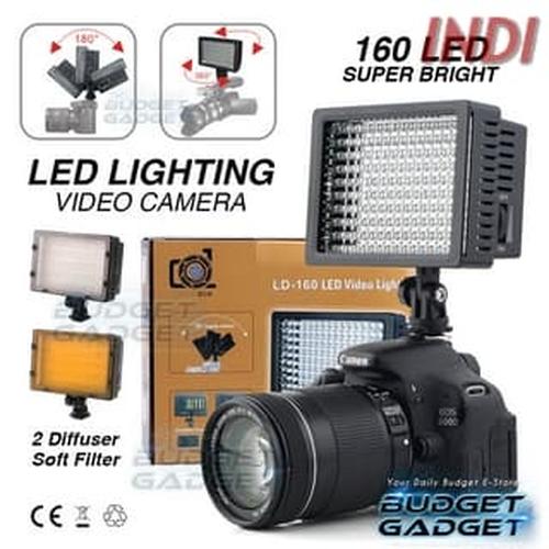 Jual Lampu Flash Kamera DSLR Nikon Canon Sony 126 LED HD 126 - Jakarta ...