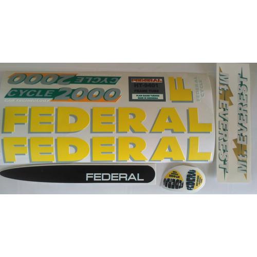 Jual Decal / Stiker Transparan Sepeda Federal tipe Mount Everest ...