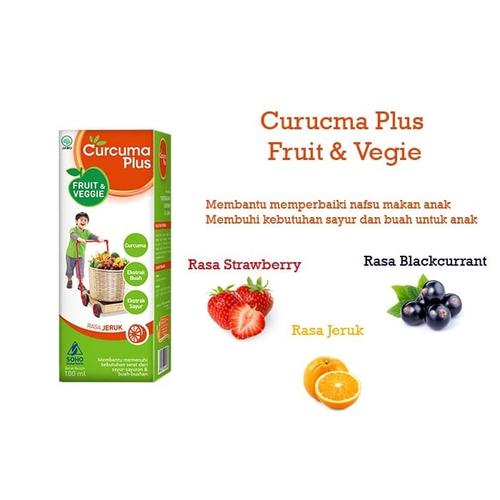 Jual CURCUMA PLUS FRUIT&VEGGIE 100ML - Kota Malang - Vianota Store ...