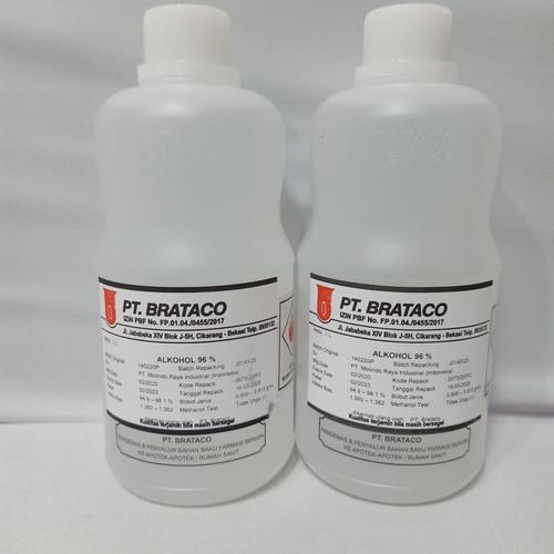 Jual Brataco - Alkohol 96 % - 1 L - Jakarta Selatan - Organik shop ...
