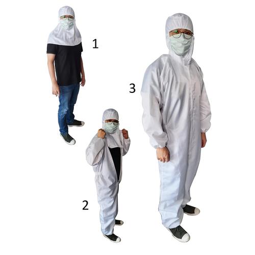 Jual SAFETY APD COVERALL / HAZMAT (BHN ANTISTATIC) -WASHABLE (NO MIN ...