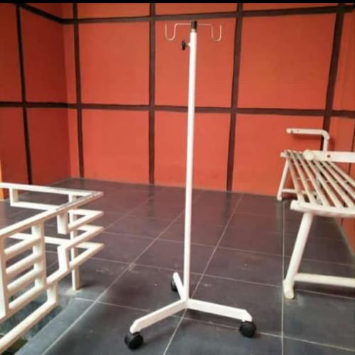 Jual Tiang infus Beroda Standart / Standart Infus Stainless Steel ...