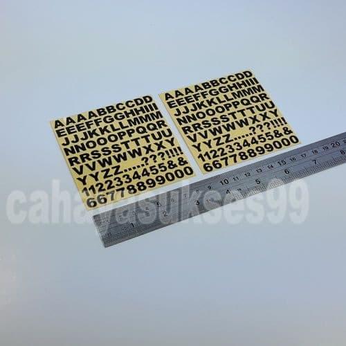Jual Sticker Huruf Alphabet Abjad Angka Nomor Font ARIAL Kecil 0,8cm ...