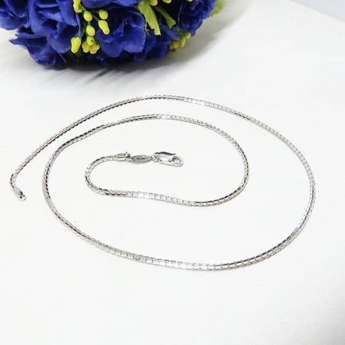 Jual BCK045 KALUNG RANTAI ITALY SANTA 50CM PERAK SILVER 925 LAPIS EMAS ...