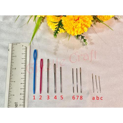 Jual Eceran Jarum Tapestry Rajut Kristik Cross Stitch Sulam Tajam ...