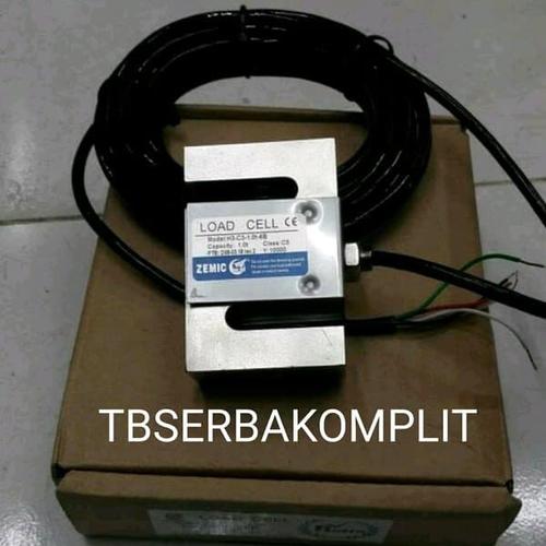 Jual Zemic Load Cell H3 C3 1000kg Type S Cap Kapasitas 1000 kg Sensor ...