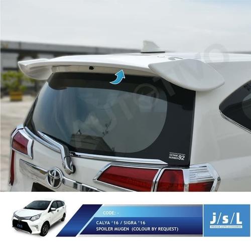Jual Toyota Calya Spoiler Warna Custom JSL / Spoiler Mugen W/Color ...
