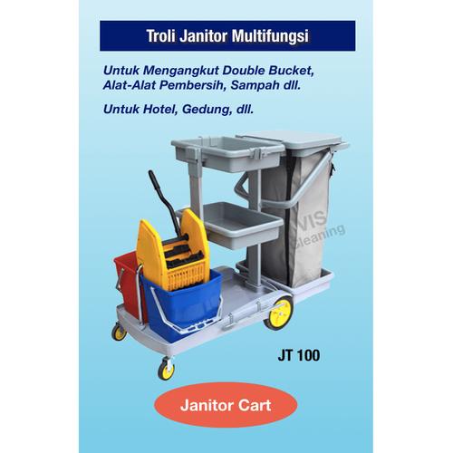 Jual Hotel Janitor Cart (Troli Janitor Hotel) JT100 - Jakarta Barat ...