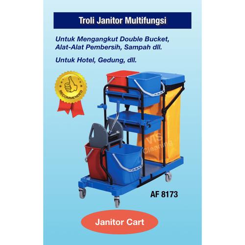 Jual Multifunction Janitor Cart (Troli Janitor Multifungsi) - Jakarta ...