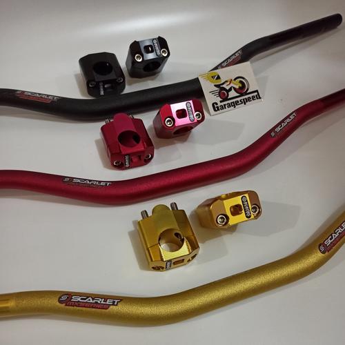 Jual STANG FATBAR TYPE LOW SCARLET PLUS RAISER FULL CNC TEBAL 5.8mm ...