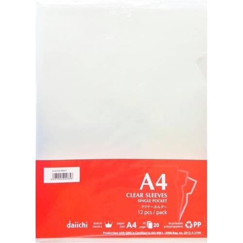 Jual Map L Bening Clear Sleeves Daichi A4 - Jakarta Pusat - ABCMangga2 ...