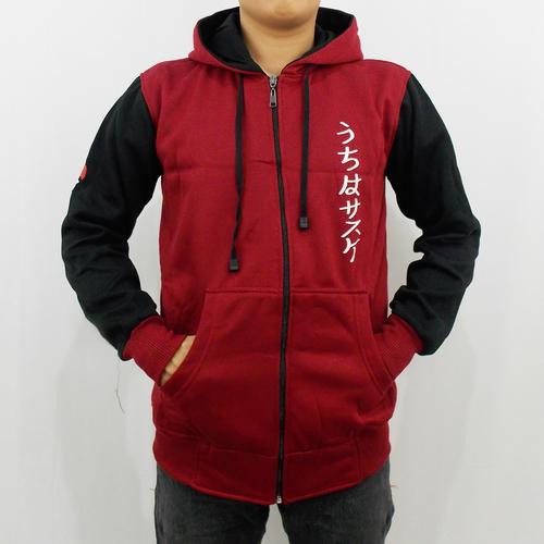 Jual JAKET UCHIHA CLAN - JAKET ITACHI SASUKE UCHIHA - JAKET NINJA PRIA ...