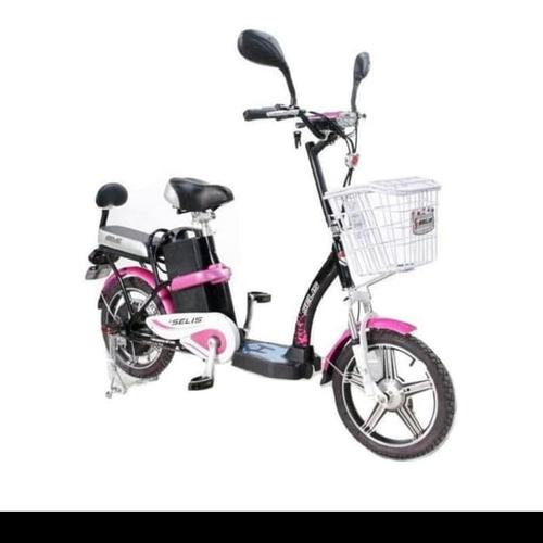 Jual Sepeda Listrik / Selis butterfly grand Hitam Pink - Kota Tangerang ...