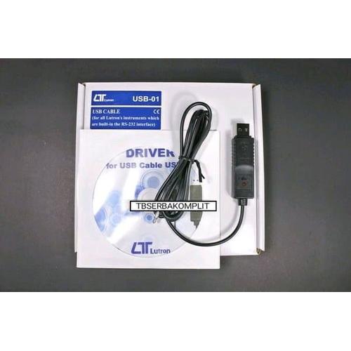 Jual USB Cable Lutron USB-01 Kabel Untuk Konek Komputer RS232 Interface ...