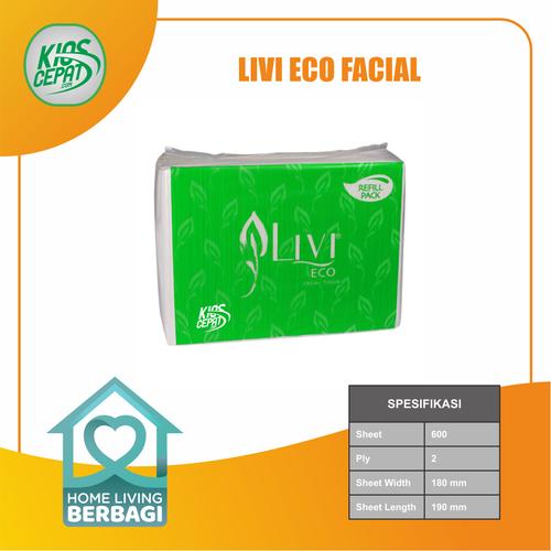 Jual Tissue LIVI ECO Facial Refill 600s - Jakarta Barat - KiosCepat ...