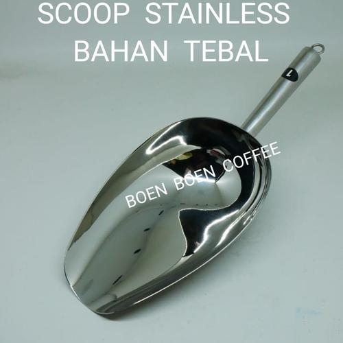 Jual Sendok Scoop Stainless Steel Es Batu Ice Cube Gula Terigu Size ...