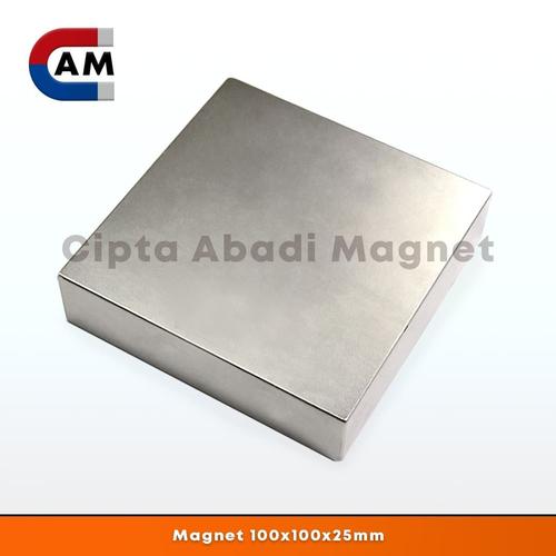 Jual Magnet Neodymium 100x100x25mm / Magnet kotak /Magnet block Persegi ...