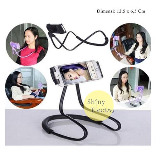 Promo Lazy Pod Neck Lazypod Phone Holder Flexible Tripod Handphone ...