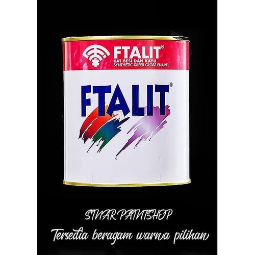 Jual Ftalit Cat Kayu dan Besi kemasan 5kg / 1 galon 731 white - Jakarta ...