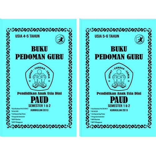 Jual Buku PEDOMAN GURU K13 RPPH RPPM PROGTA PROMES SILABUS PAUD TK ...